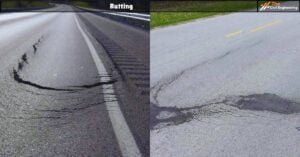 6 Types of Pavement Failure: Cracking, Pot Holes, Depressions, Rutting ...