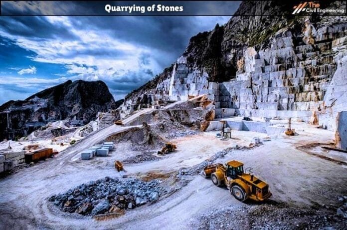 Quarrying of Stones | Methods of Quarrying of Stones | Quarrying Location