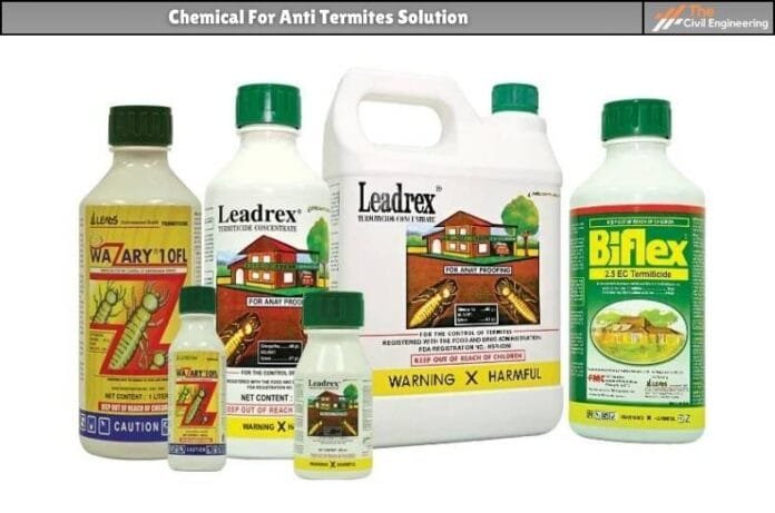 Anti Termites Solution | Chemicals, Types, Advantages, Disadvantages of ...